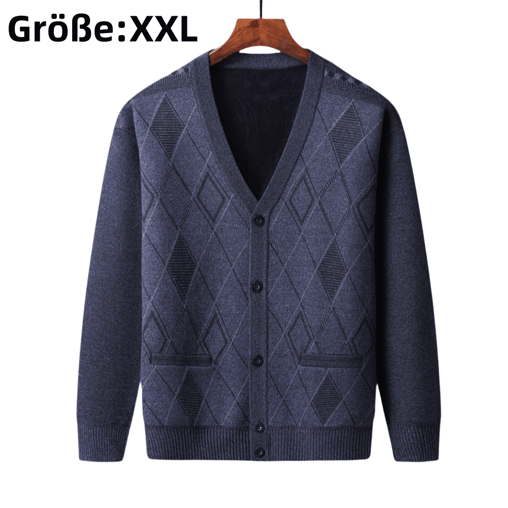 Click here for Eseeaier Long Sleeve Mens Cardigan  V-Neck  Fine K... prices