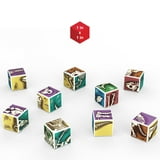PicassoTiles 7-in-1 Dinosaur Magnetic Cube Puzzle Set, 9PCS Mix & Match ...