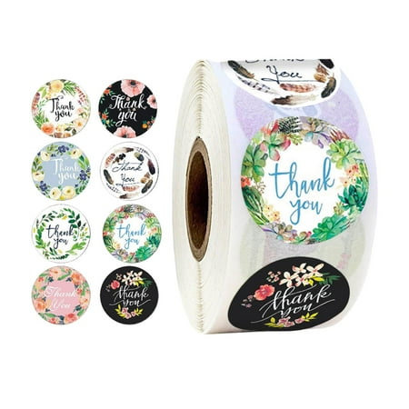 Thank You Label Stickers Sealing Stickers Envelopes Stickers for ...