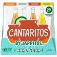 Cantaritos Jarritos Variety Pack Hard Soda 12 Pack, 12 fl oz Glass ...