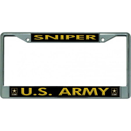 U.S. Army Sniper #2 Chrome License Plate Frame | Walmart Canada