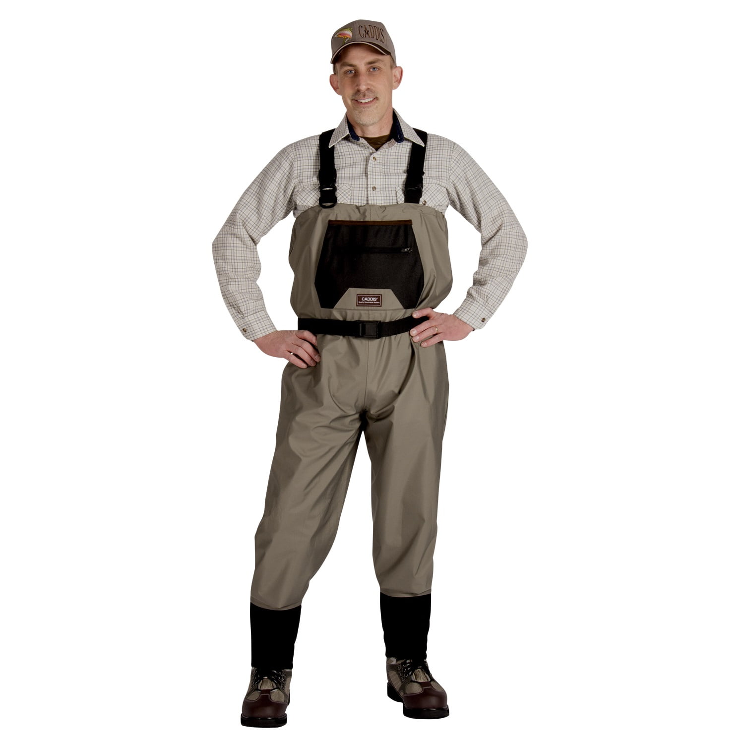 Caddis Men's Breathable Stockingfoot Waders - XXL Tan - Walmart.com