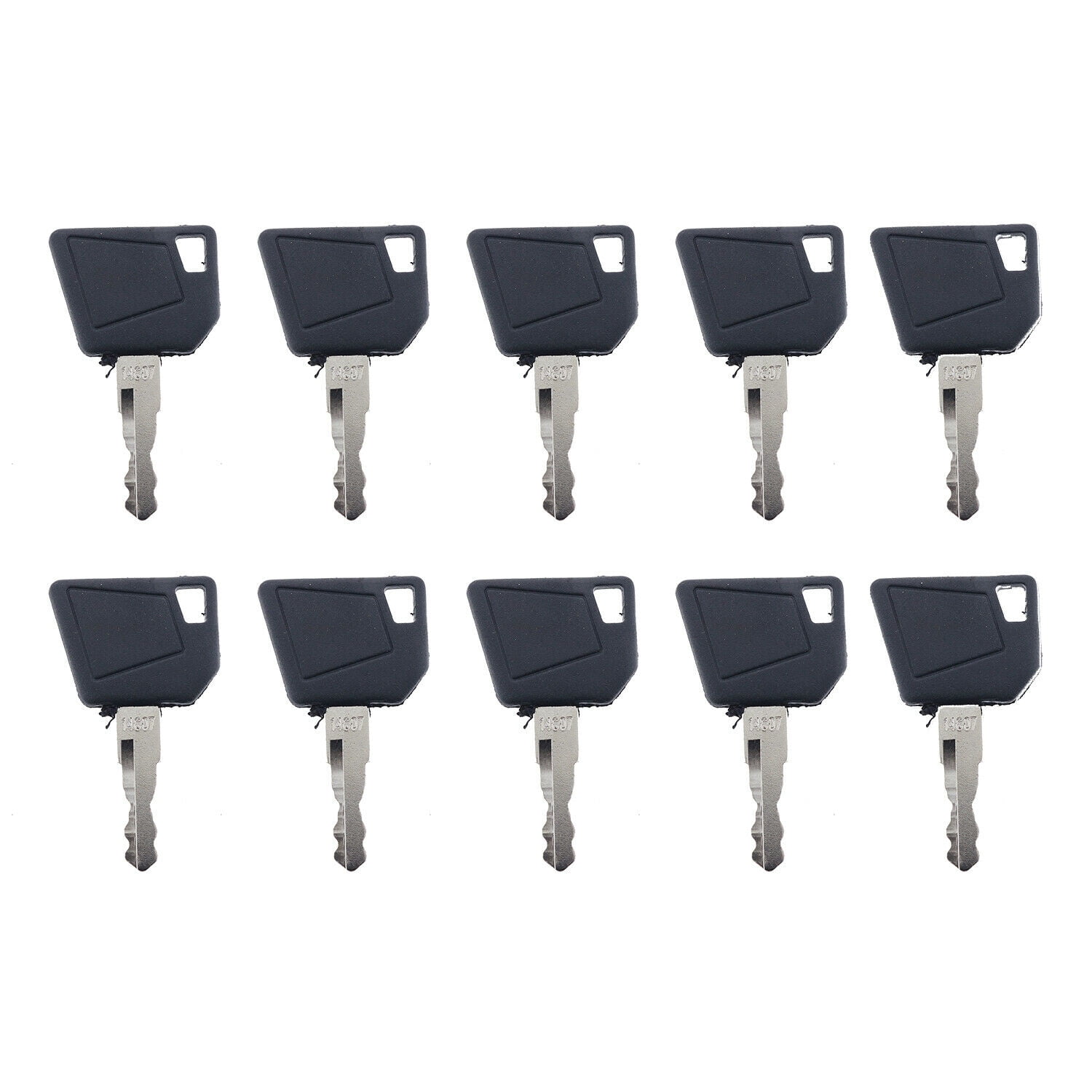 10Pcs 14607 Keys for JCB Bomag Excavator Wacker Neuson Hamm Master Key ...