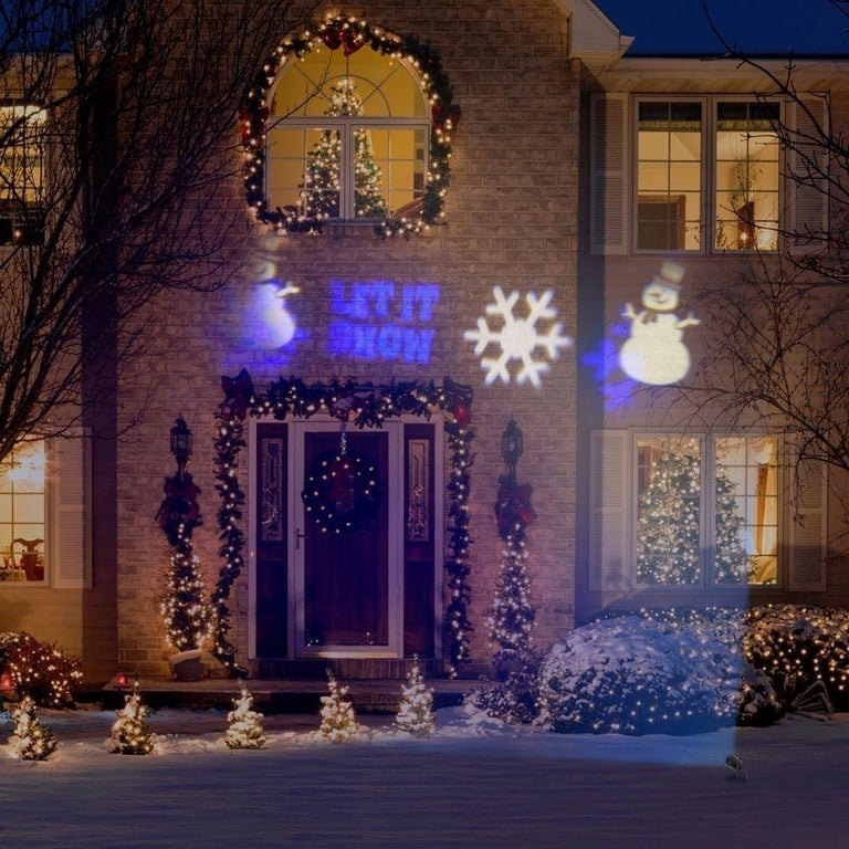 Led Lightshow Snow Flurry Projection