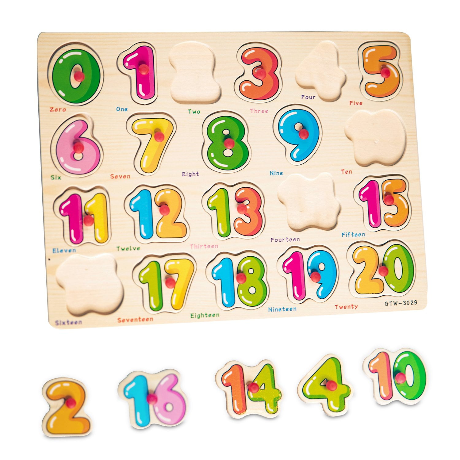 Caja Frugal Maníaco Puzzle Numbers 1 20 Sensor Solicitante Artería