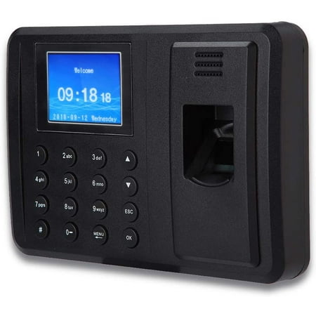 Biometric Fingerprint Time Clock, Attendance Machine TFT LCD Display ...