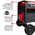 7000 Watt Honda Powered Portable Generator Gas Power Professional Use ...