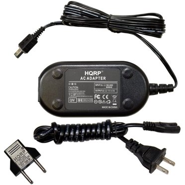 HQRP AC Adapter for Samsung HMX-H320 HMX-Q10 HMX-Q10BN HMX-Q20 HMX ...