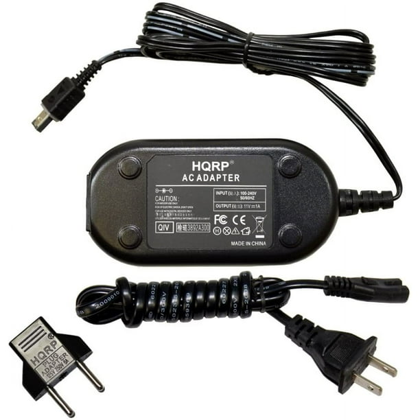 HQRP Replacement AC Adapter / Charger for JVC GZ-MS120AUS, GZ-MS120B, GZ-MS120BUS, GZ-MS120R, GZ ...