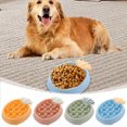 Slow Feeder Dog Bowl - Non- Puzzle Food Bowl for Fast Eaters, Cute ...