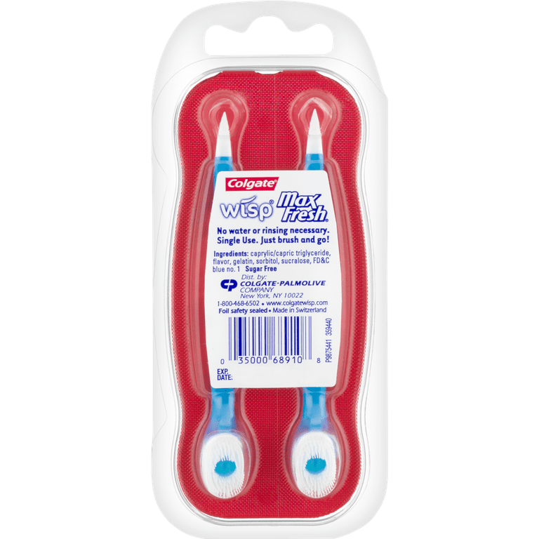 Colgate Wisp Flavors