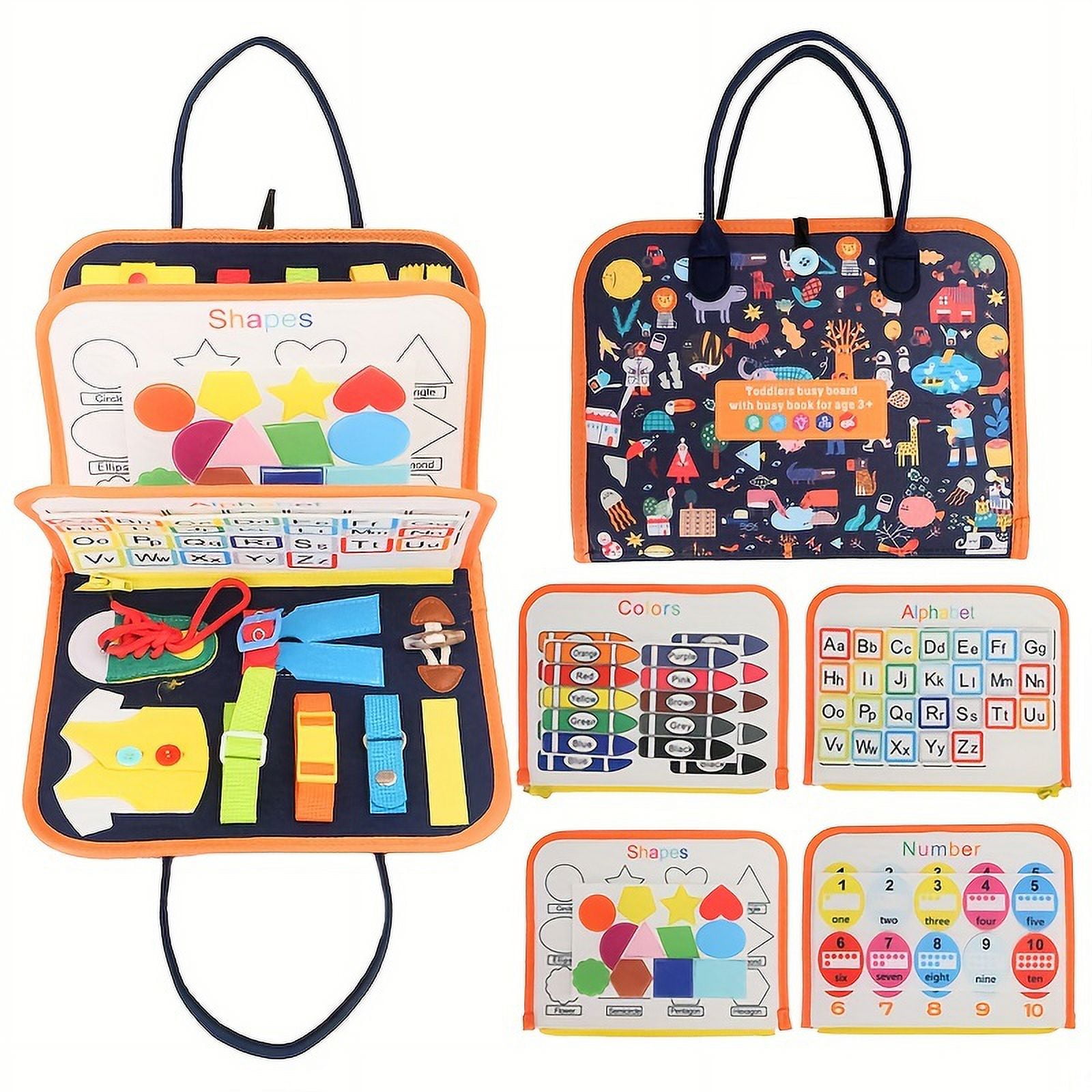 Click here for Grm Busy Board Montessori Toys For Girls & Boys Gi... prices