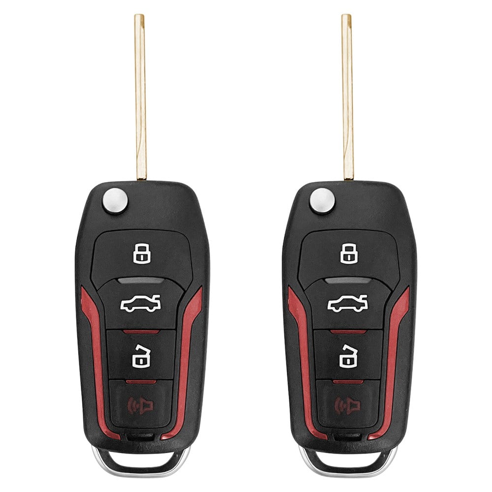 2 Upgraded Flip Remote Key Fob for 2008 - 2014 Ford Escape Expedition ...