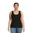 Terra & Sky Women's Plus Size Ribbed Tank Top, 3-Pack - Walmart.com