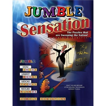 Jumbo Jumble(r) : A Big Book for Big Fans (Paperback) - Walmart.com