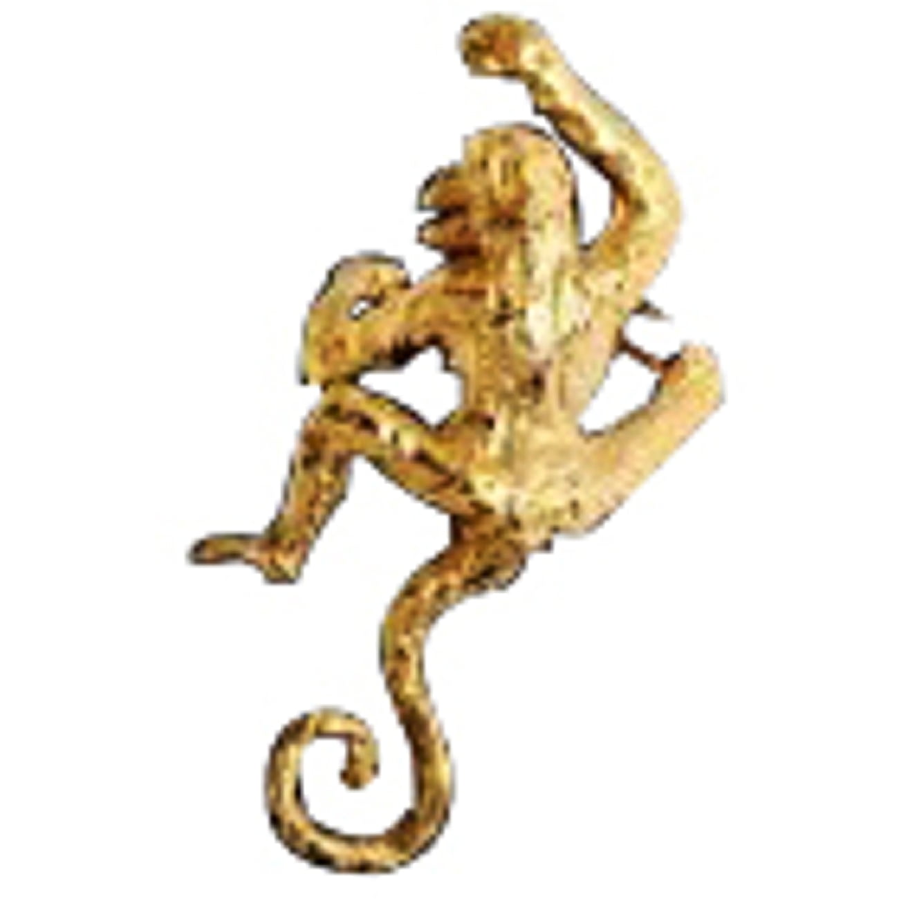 Gold Vermeil Left Only Pierceless Climbing Monkey Ear Cuff Wrap ...