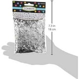 Silver Sparkle Foil Shred Confetti 1.5 Oz - Walmart.com