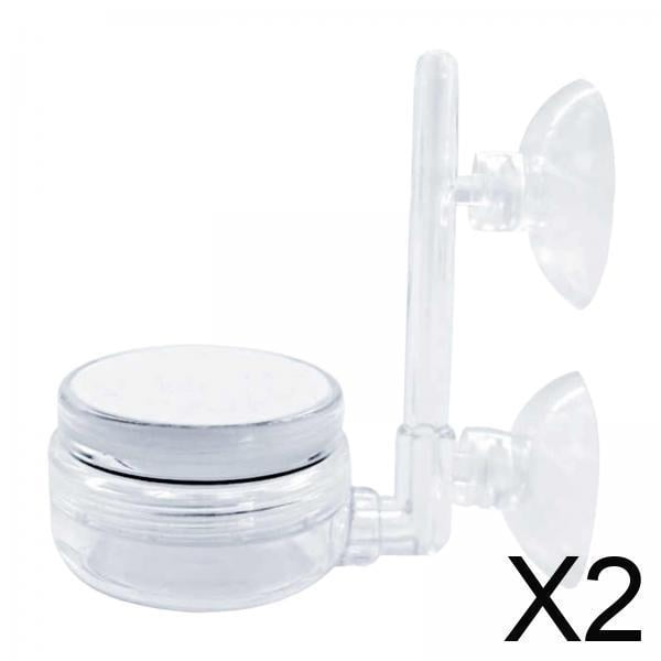 Runquan 2xAquarium CO2 Diffuser Silent Aquarium Bubbler for Aquarium ...