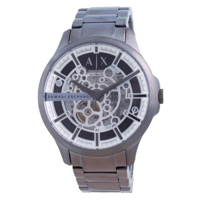 Armani Plus Exchange AX2417 Hampton Skeleton Stainless Steel Automatic ...
