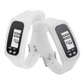 Wijhcboe Digital Lcd Pedometer Run Women Watch Step Walking Distance ...