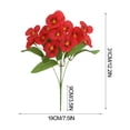 Artificial Pansy Flowers - Creative Silk Flower Ornaments, Realistic ...