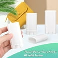 Furnido 15ml Travel Deodorant Containers,Top-Fill,Empty Plastic Oval ...