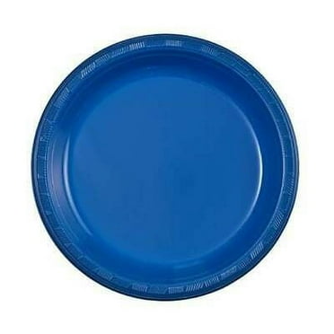 Hanna K Clear Plasticware Plastic Plate, Round, 9", Clear, 50 Ct ...