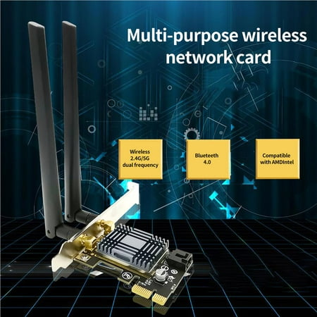 Wireless WIFI Card AR5B22 300Mbps High Speed Bluetooth 4.0 Fast ...