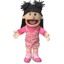 14' Cindy Peach Girl Hand Puppet with Moveable Mouth for Adults and ...