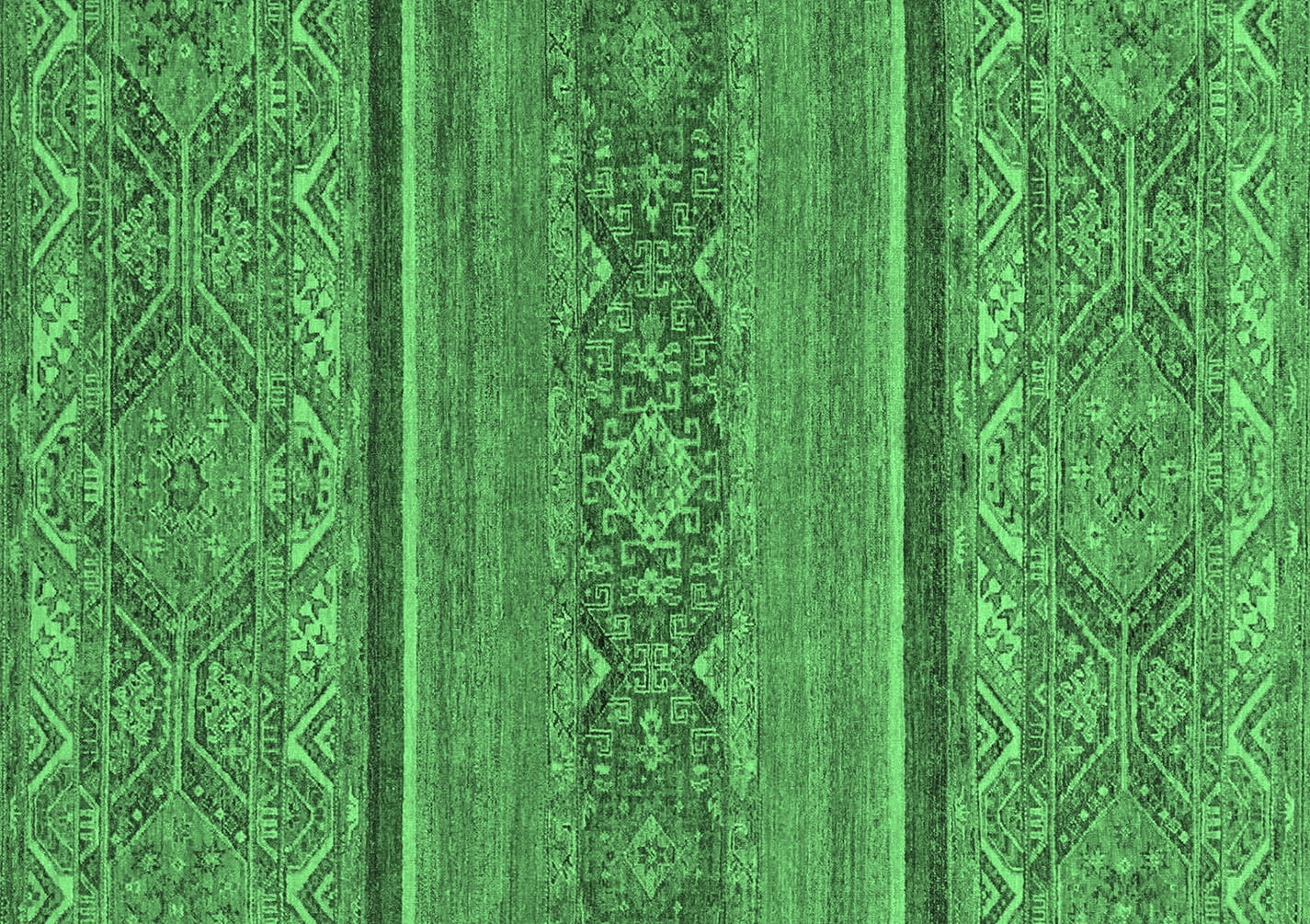 Ahgly Company Indoor Rectangle Abstract Emerald Green Modern Area Rugs ...