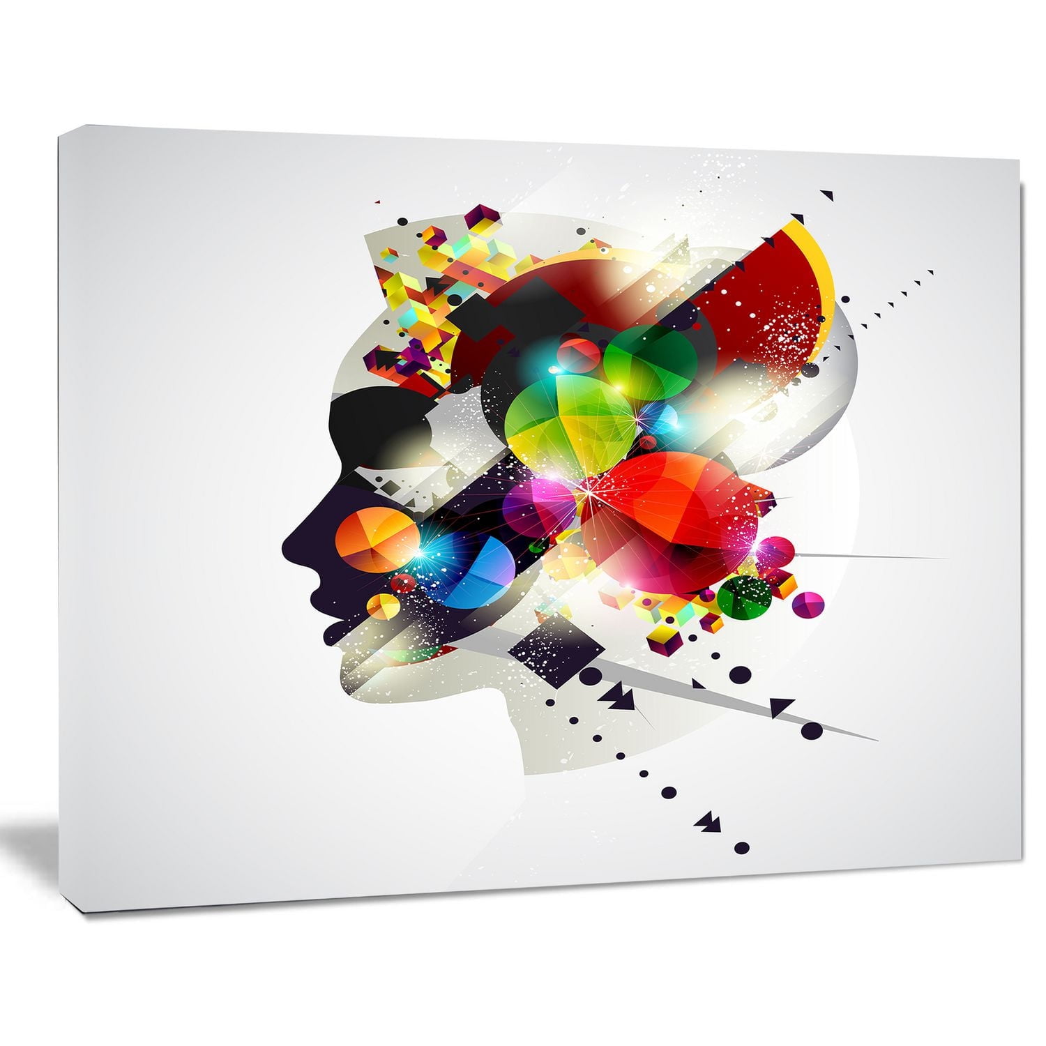 Click here for Designart Wiltshire Design Art Woman Abstract Prof... prices