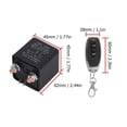 Agiufgs Battery Disconnect 12V, Remote Control Battery Power Cut Off at ...
