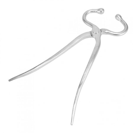 FAGINEY Stainless Steel Long Handle Design Livestock Plier Cattle Nose ...