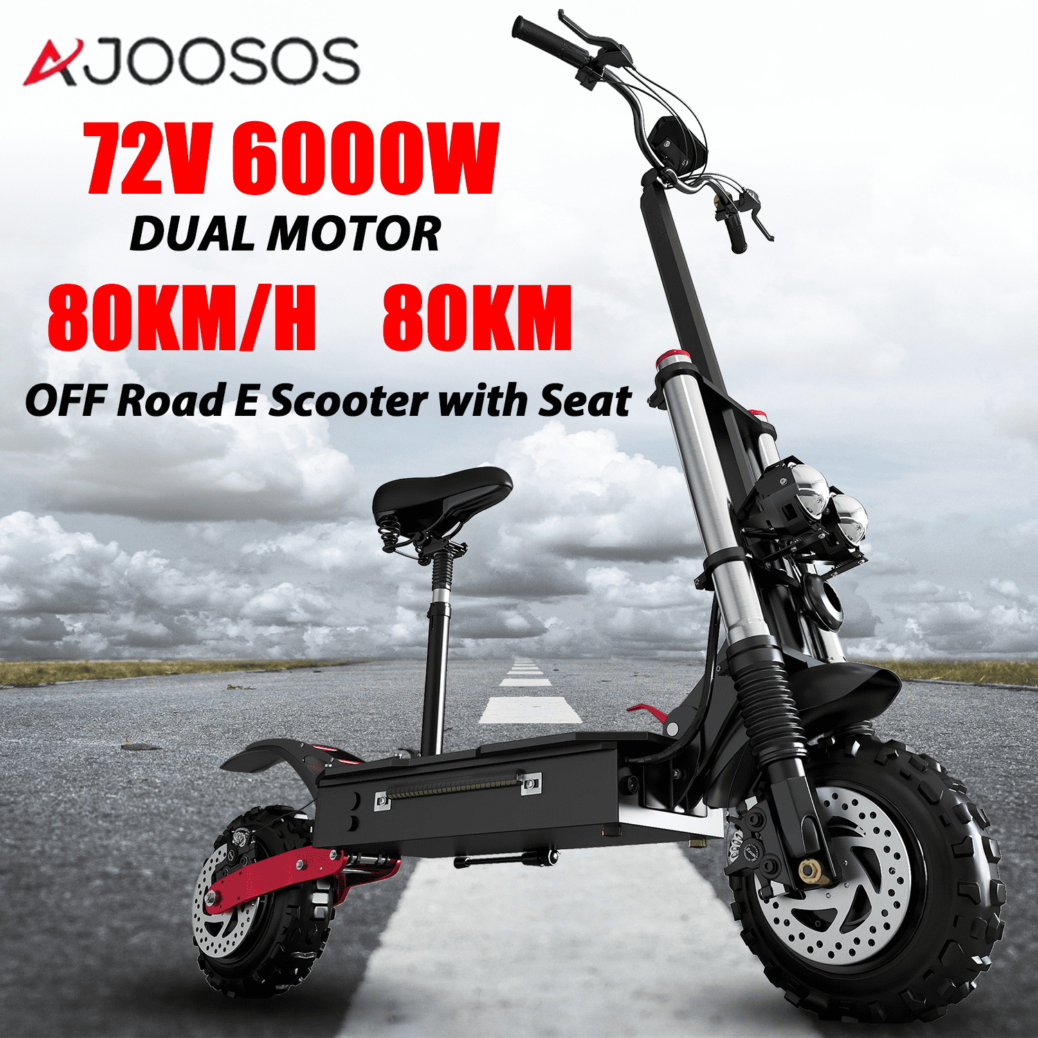 Click here for Ajoosos X60 Adult Electric Scooter With Seat  72v... prices