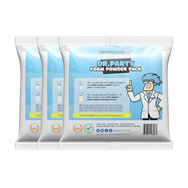 Foam Cannon Powder Pack of 3, Makes up to 360 Gallons of Foam with Foam ...