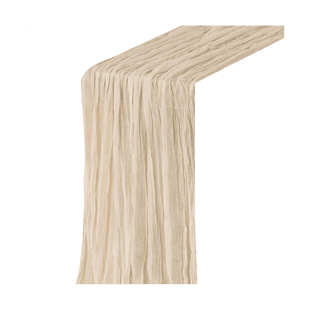 Cheesecloth Table Runner Boho Gauze Cheese Cloth Table Runner Rustic ...