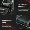 GTRACING Gaming Chair Office Chair PU Leather with Footrest ...