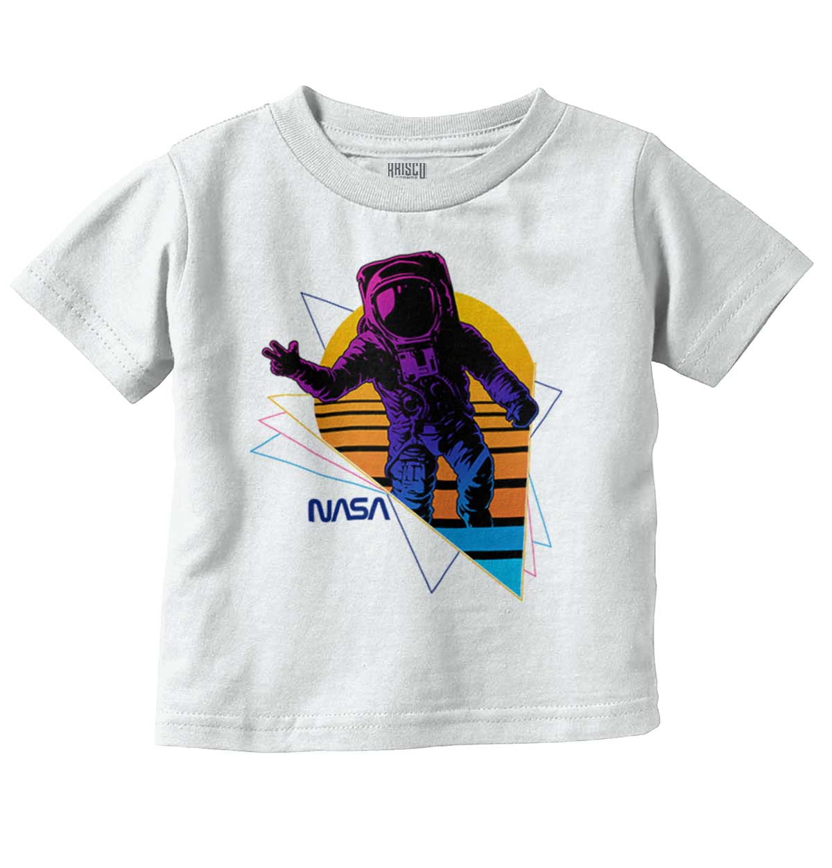 Vaporwave NASA Astronaut Space Jump Toddler Boy Girl T Shirt Infant ...