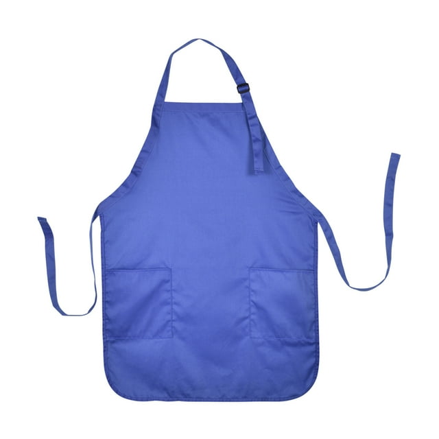 Apron Commercial Restaurant Home Bib Spun Poly Cotton Kitchen Aprons In ...