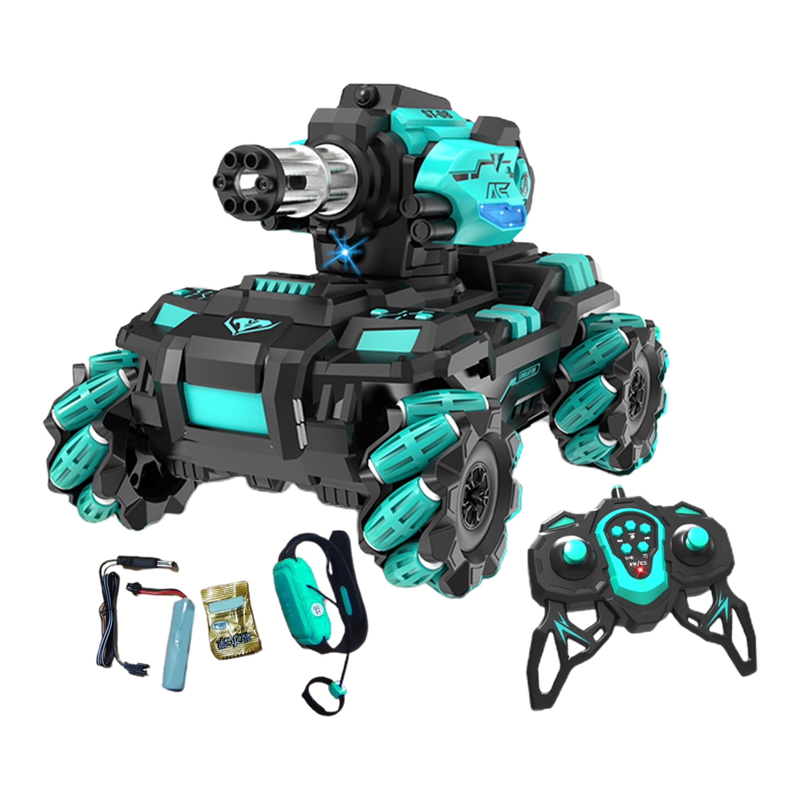 Remote Control Tank Crawler - Shoots Water Bombs, Tank Toy RC Car with ...