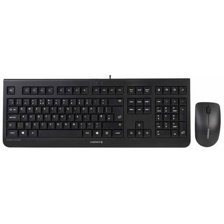 CHERRY - CHERRY DC 2000 Corded Keyboard & Mouse Set, Black | Walmart Canada