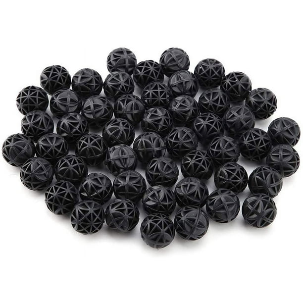 50Pcs Bio Porous Filter Biochemical Ball Filter Media Water Filter ...