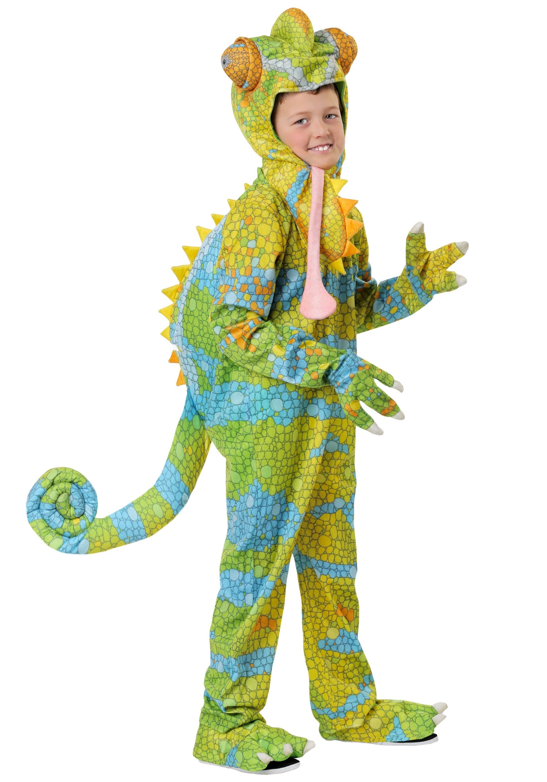 Child's Realistic Chameleon Costume - Walmart.com