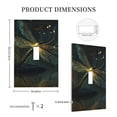 Dragonfly Dance Fireflies Art Single Toggle Wall Plate 1 Gang ...