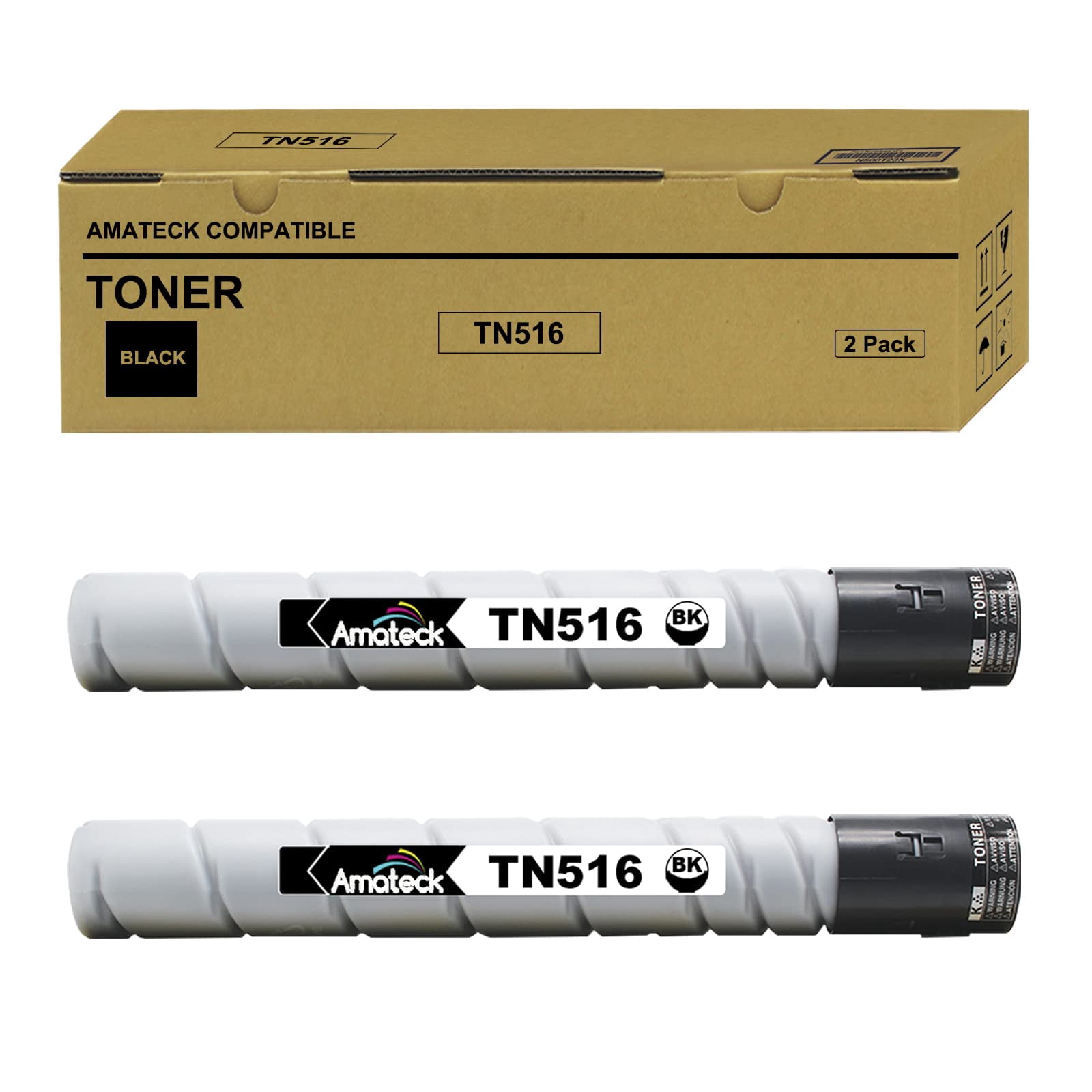 Amateck Compatible Toner Cartridge Replacement for Konica Minolta ...