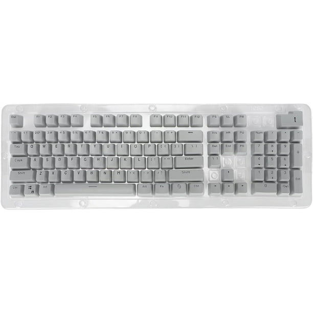 VEEKI 106 Pcs Keyboard Caps, OEM Height Pudding Keycaps Replacement Set ...
