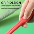 Red Silicone Spatula Kitchen Utensil Heat Resistant Non Scratch Cooking ...