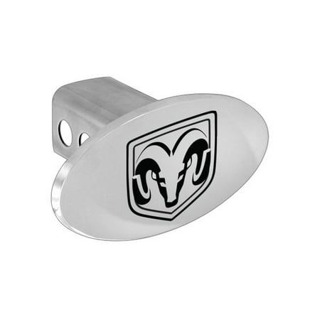 Dodge Logo Metal Trailer Hitch Cover Plug Emblem With Dodge Logo ...