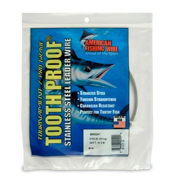 Mustad Nylon Coated Stainless Steel Leaders, Black - Walmart.com