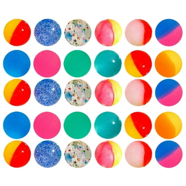 Bedwina 1” Colorful Bouncy Balls Bulk Pack - Fun & Portable Kids Toy ...